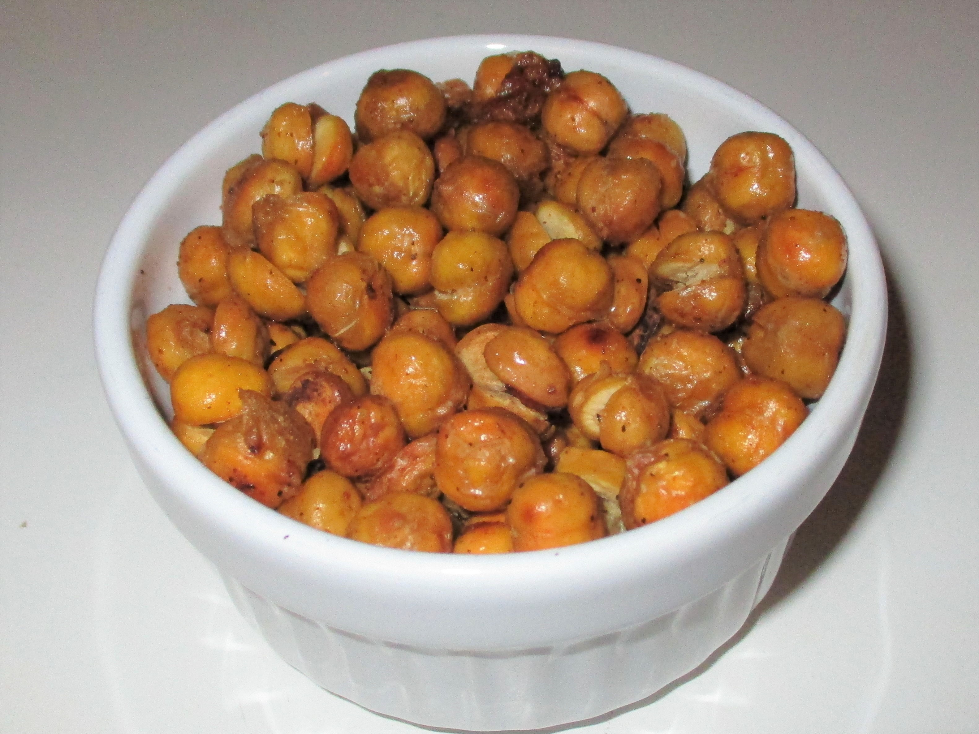 Spicy Crunchy Chickpeas - Irene Gabelnick
